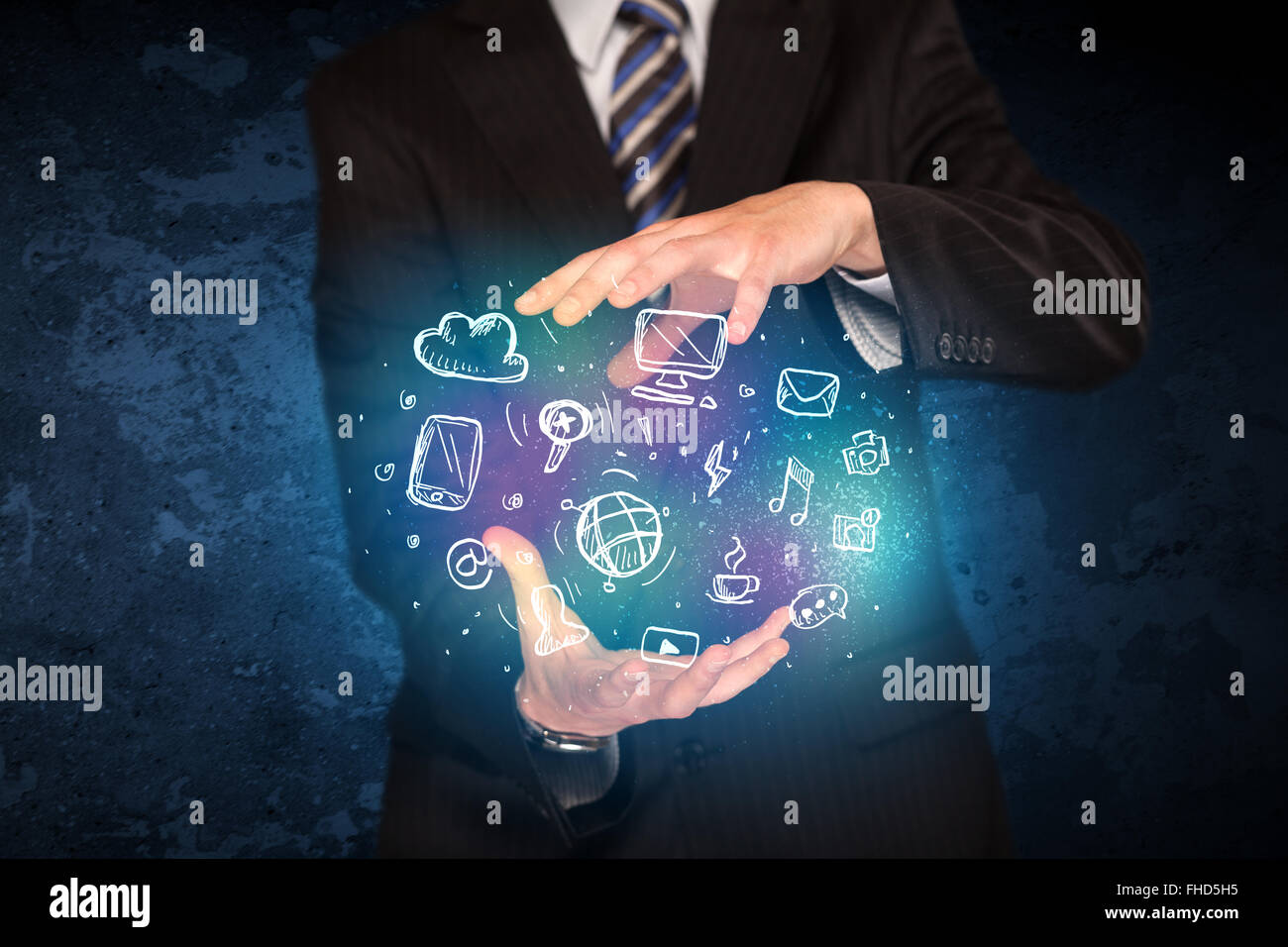 Hand glo hi-res stock photography and images - Alamy