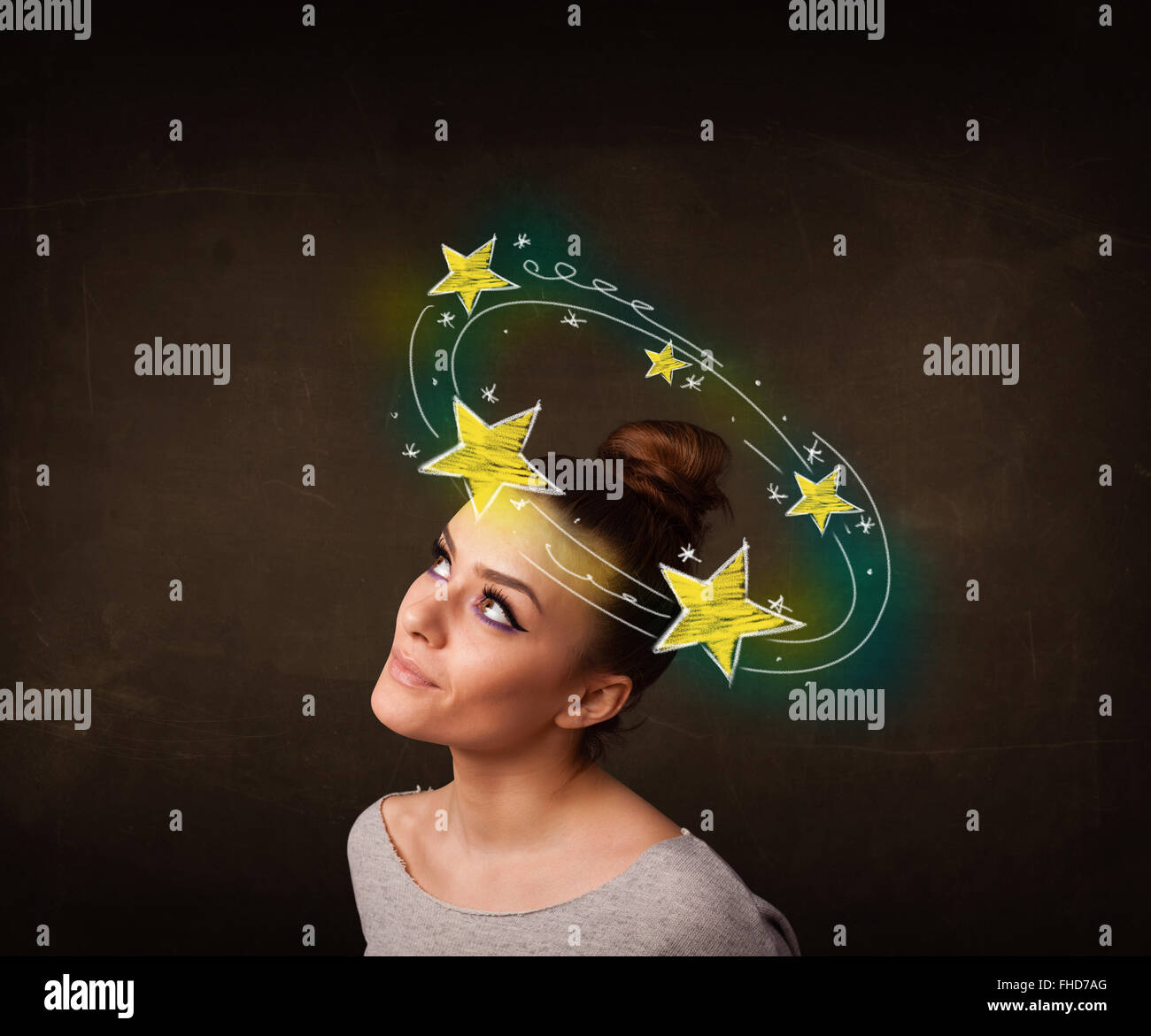 Seeing stars dizzy hi-res stock photography and images - Alamy