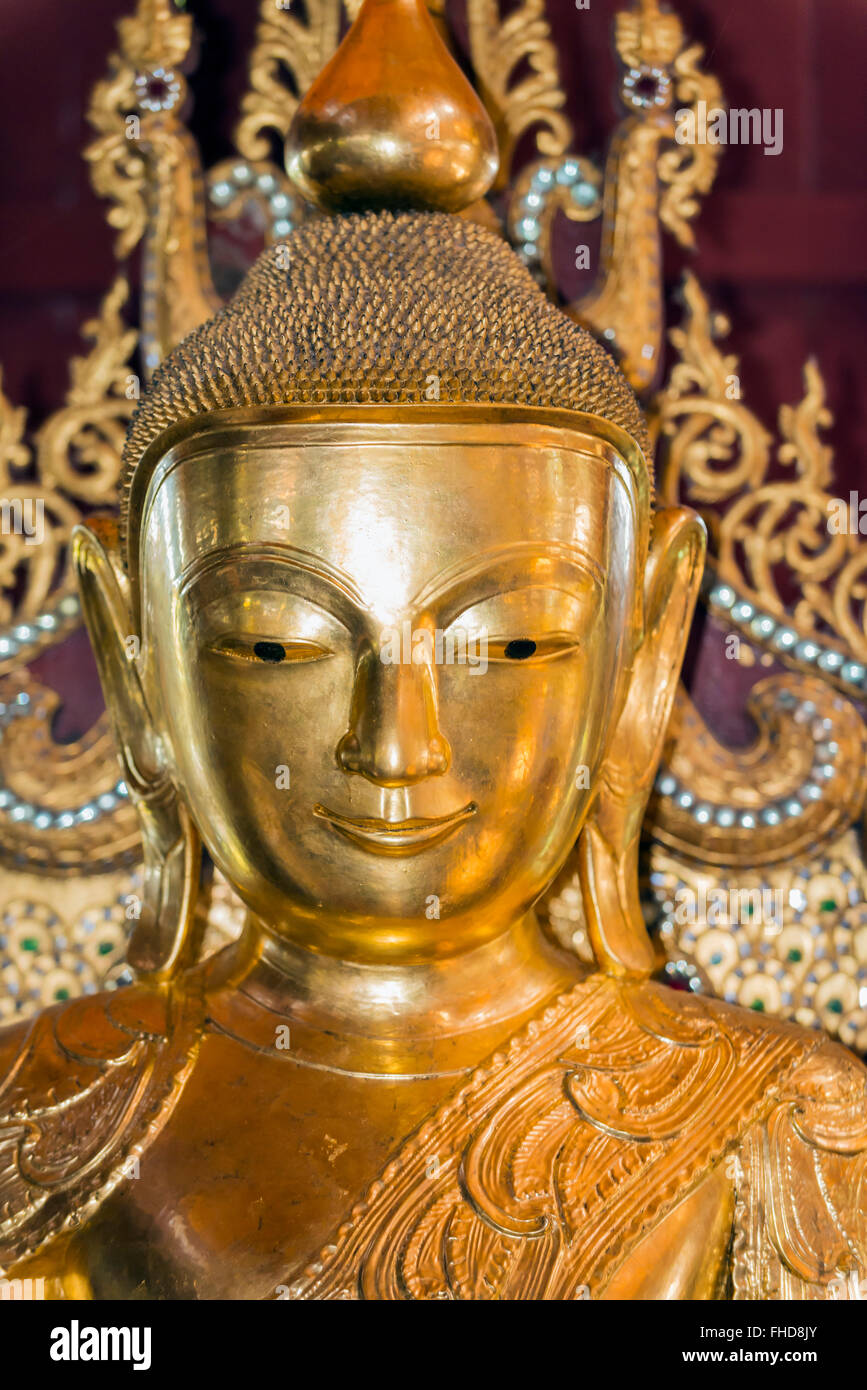Yellow buddha hi-res stock photography and images - Alamy