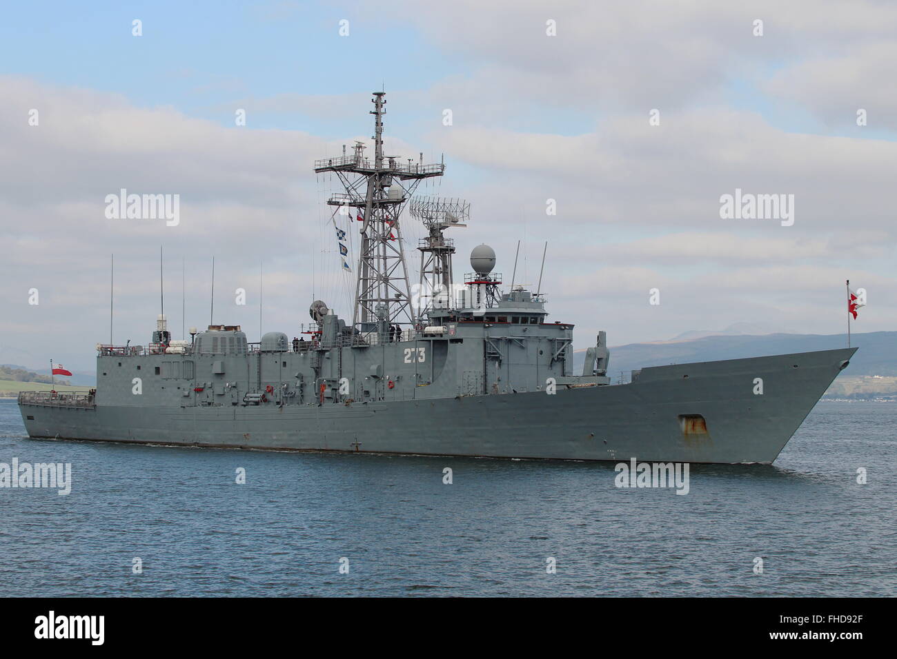 ORP General Tadeusz Kosciuszko (273), an Oliver Hazard Perry-class ...