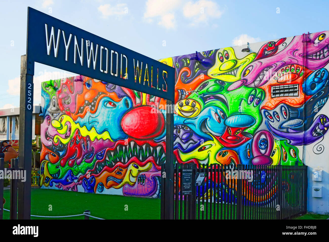 Winwood walls miami hi-res stock photography and images - Alamy