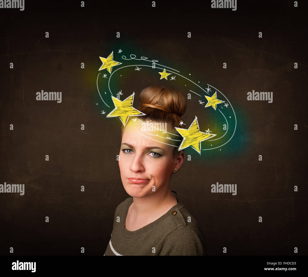 Dizzy Stars Around Head