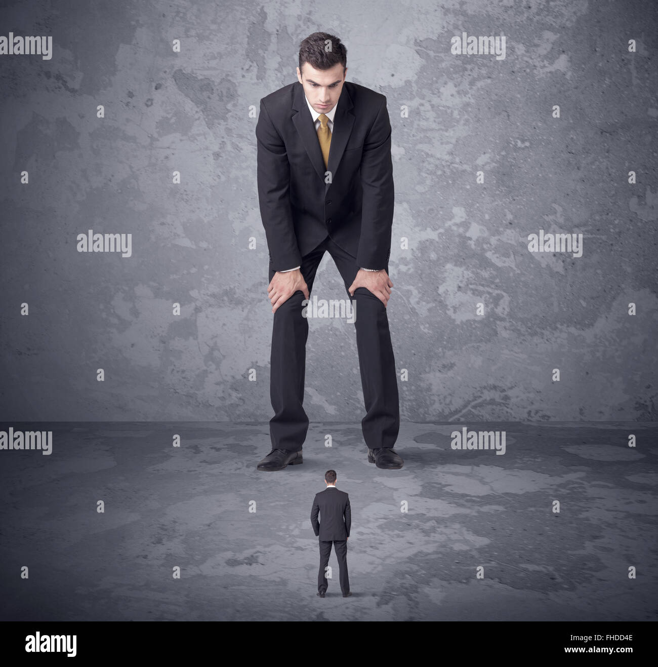 Big boss small employer hi-res stock photography and images - Alamy