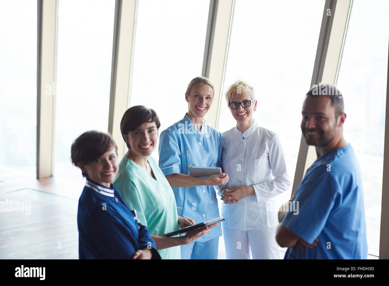 group of medical staff at hospital Stock Photo - Alamy