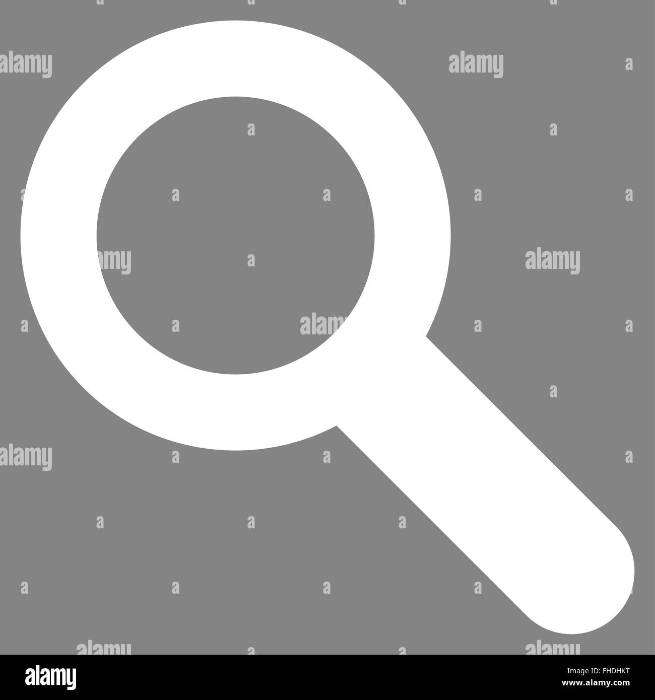 Search flat white color icon Stock Photo - Alamy