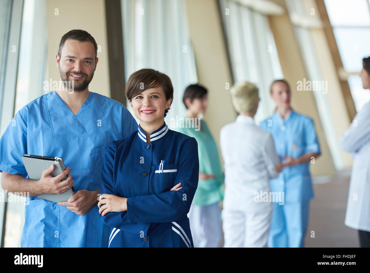 group of medical staff at hospital Stock Photo - Alamy