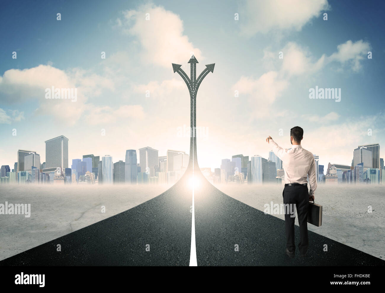 Looking back on the road hi-res stock photography and images - Alamy