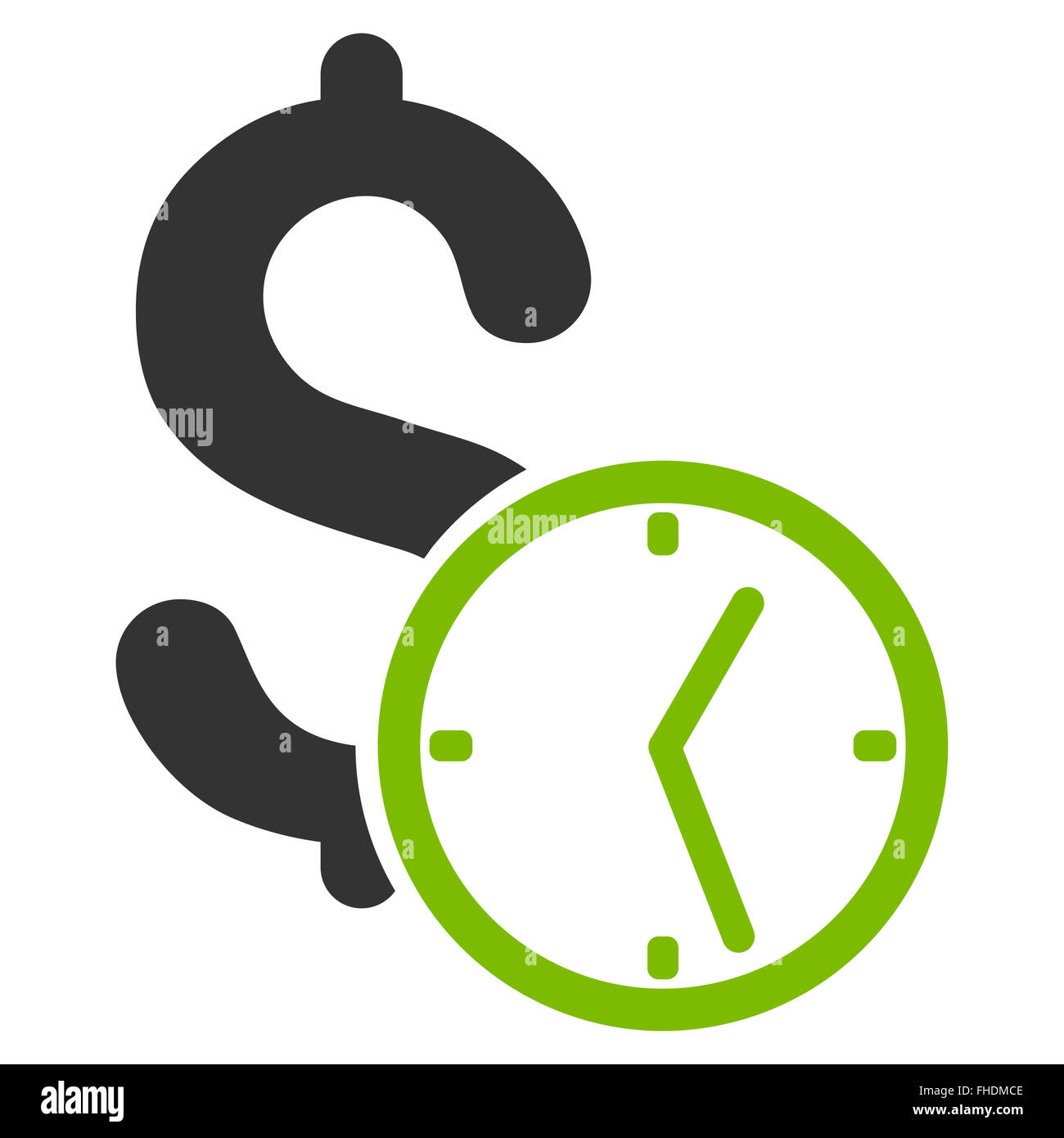 Dollar Credit Icon Stock Photo - Alamy