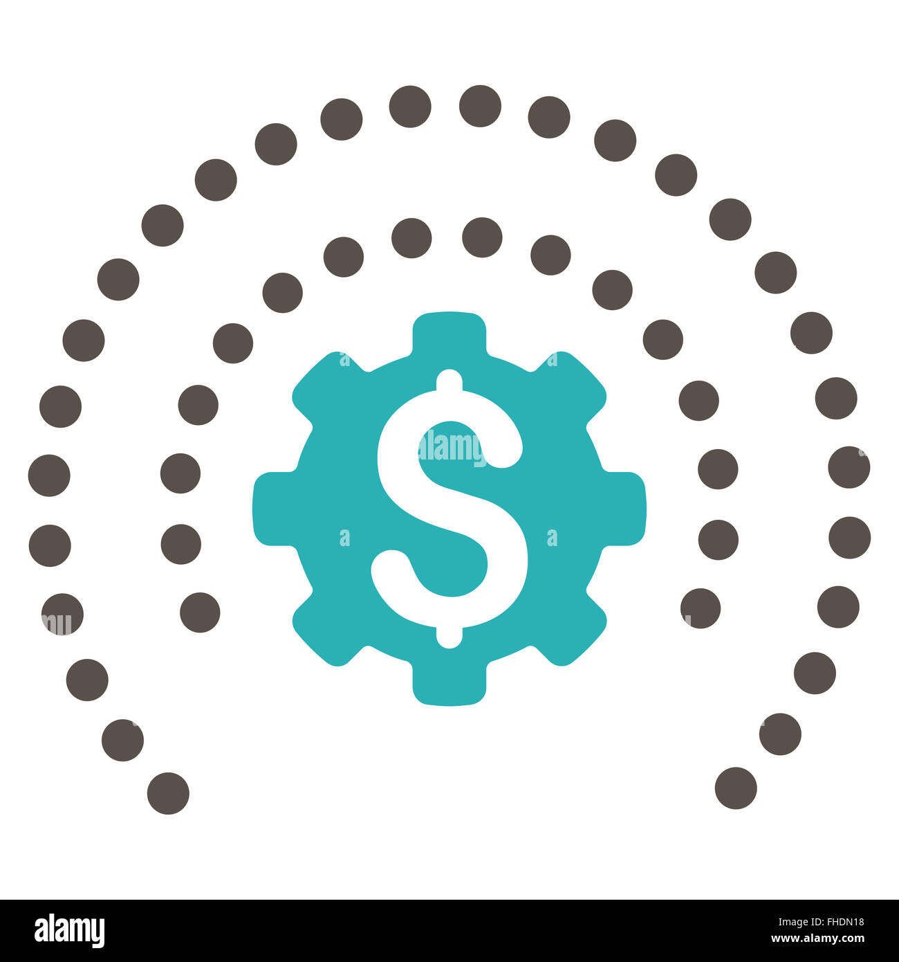 Financial Industry Protection Icon Stock Photo - Alamy