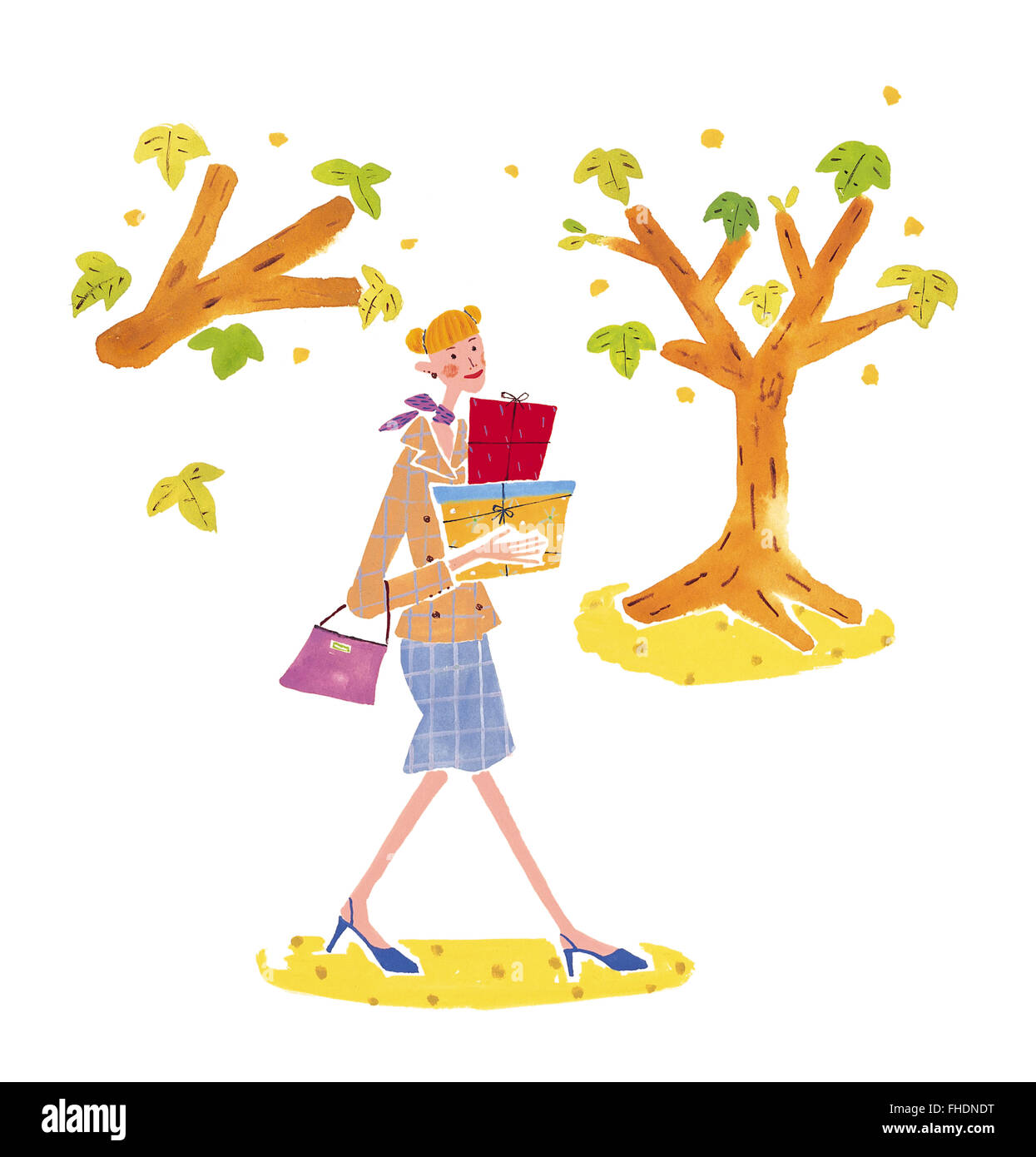 Modern illustration Cut Out Stock Images & Pictures - Alamy