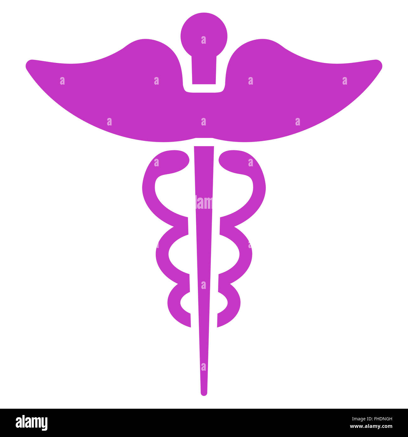 Caduceus glyph hi-res stock photography and images - Alamy