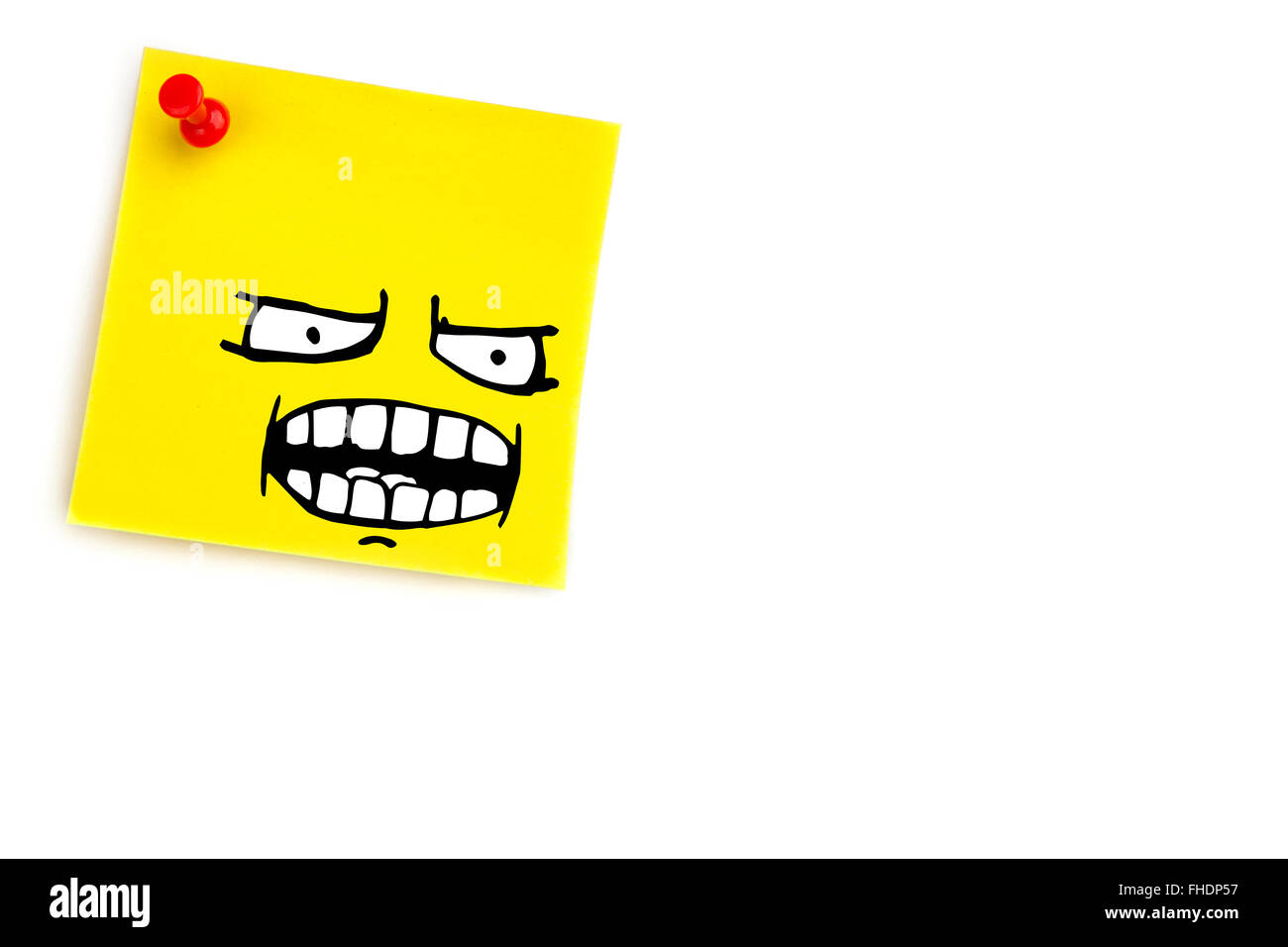 Angry reminder Cut Out Stock Images & Pictures - Alamy