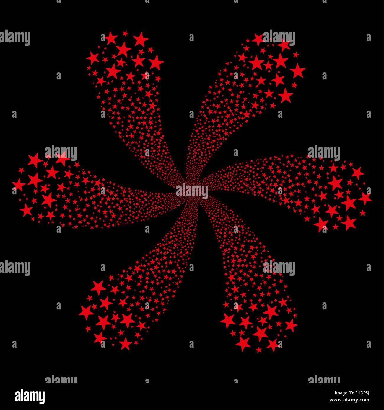 Fireworks Star Flower Stock Photo - Alamy