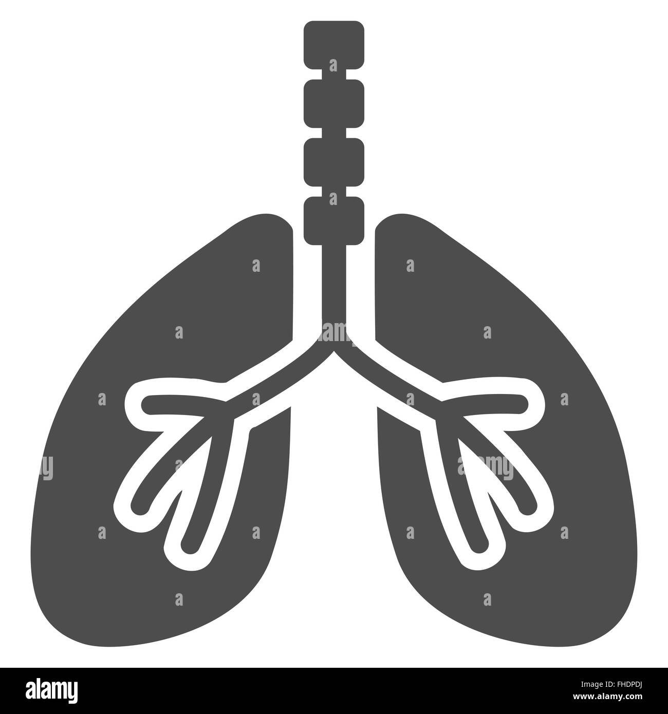 Breathe System Icon Stock Photo - Alamy