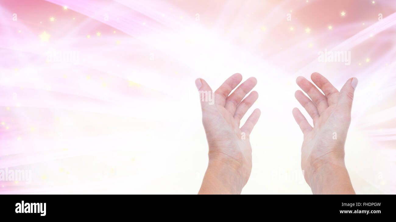 Composite image of hands showing Stock Photo - Alamy