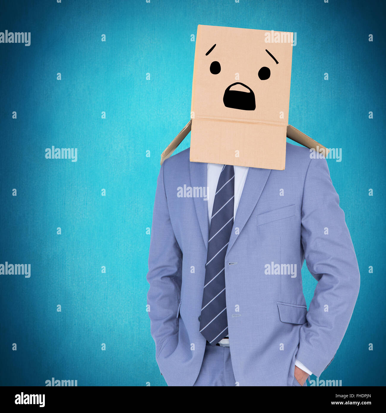 Composite image of anonymous businessman Stock Photo - Alamy