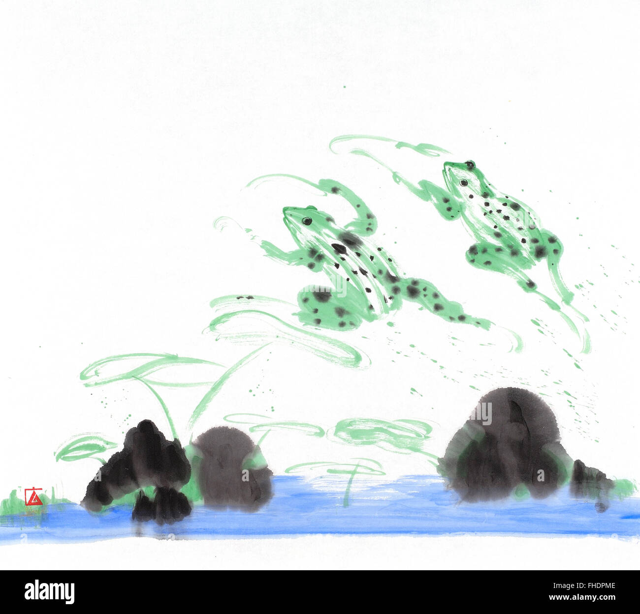 Mottled ink Cut Out Stock Images & Pictures - Alamy