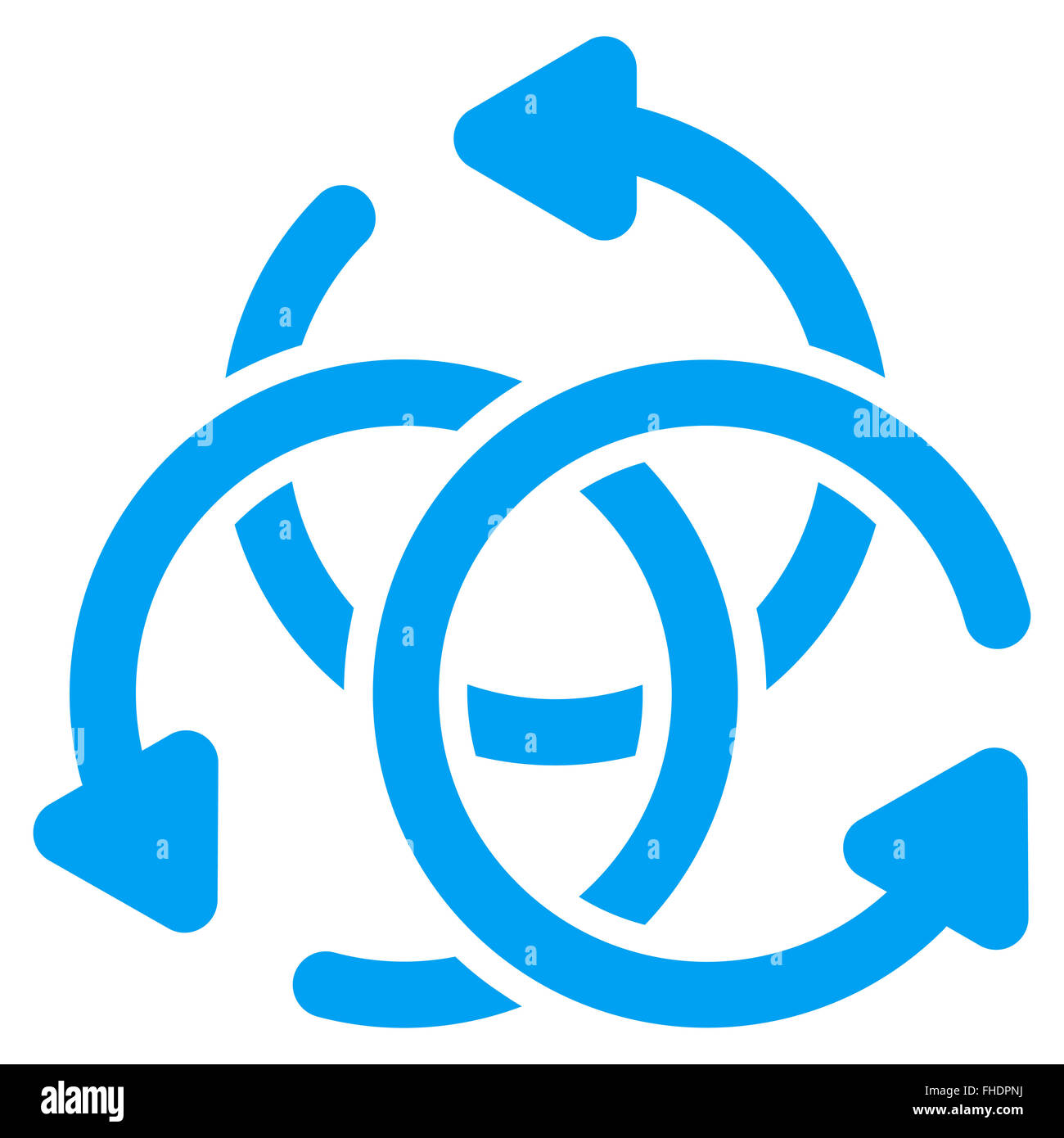 Knot Rotation Icon Stock Photo - Alamy