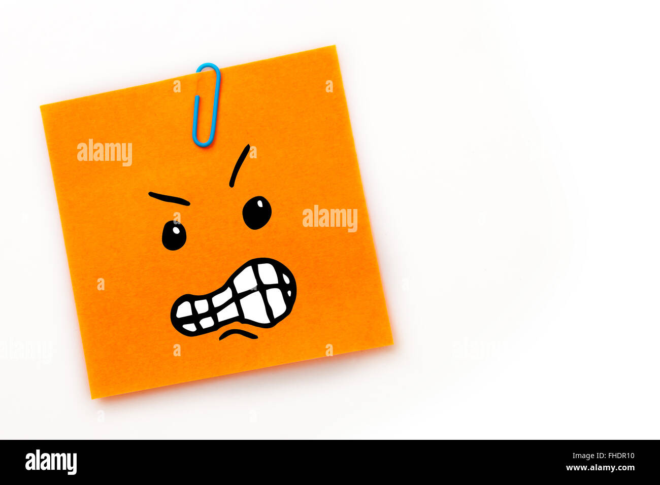 Composite image of angry face Stock Photo - Alamy