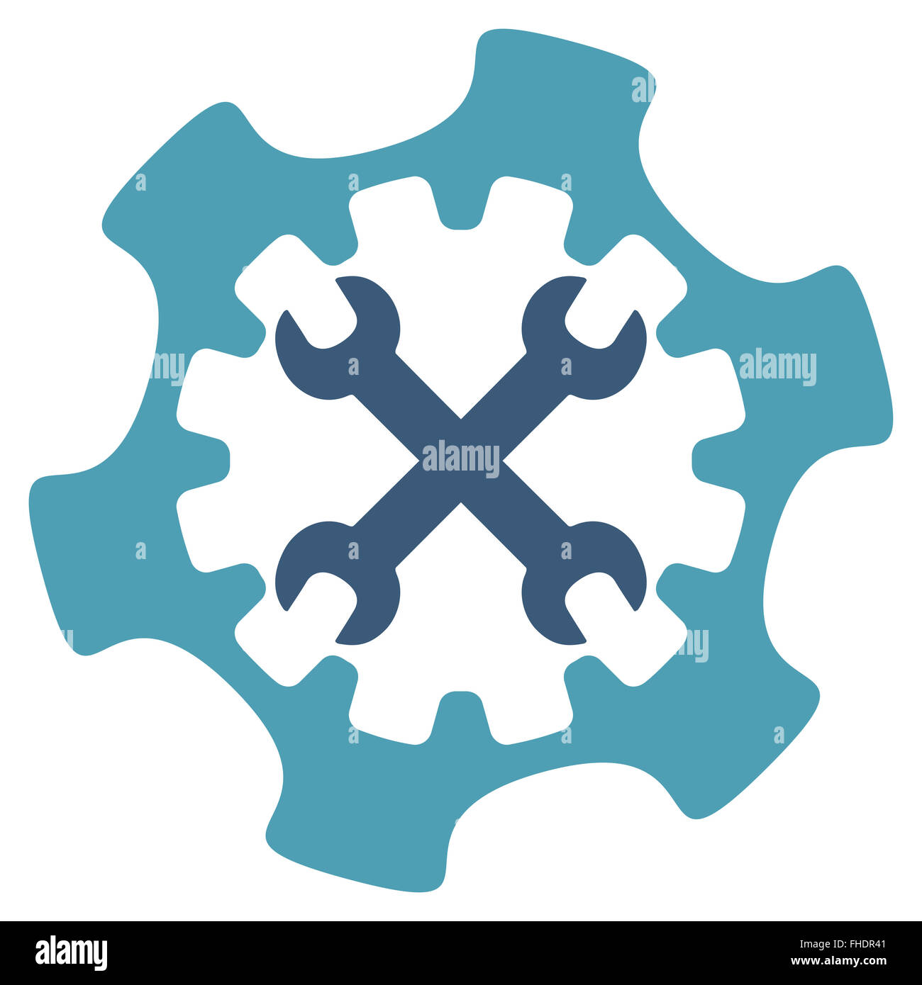 Service Tools Icon Stock Photo - Alamy