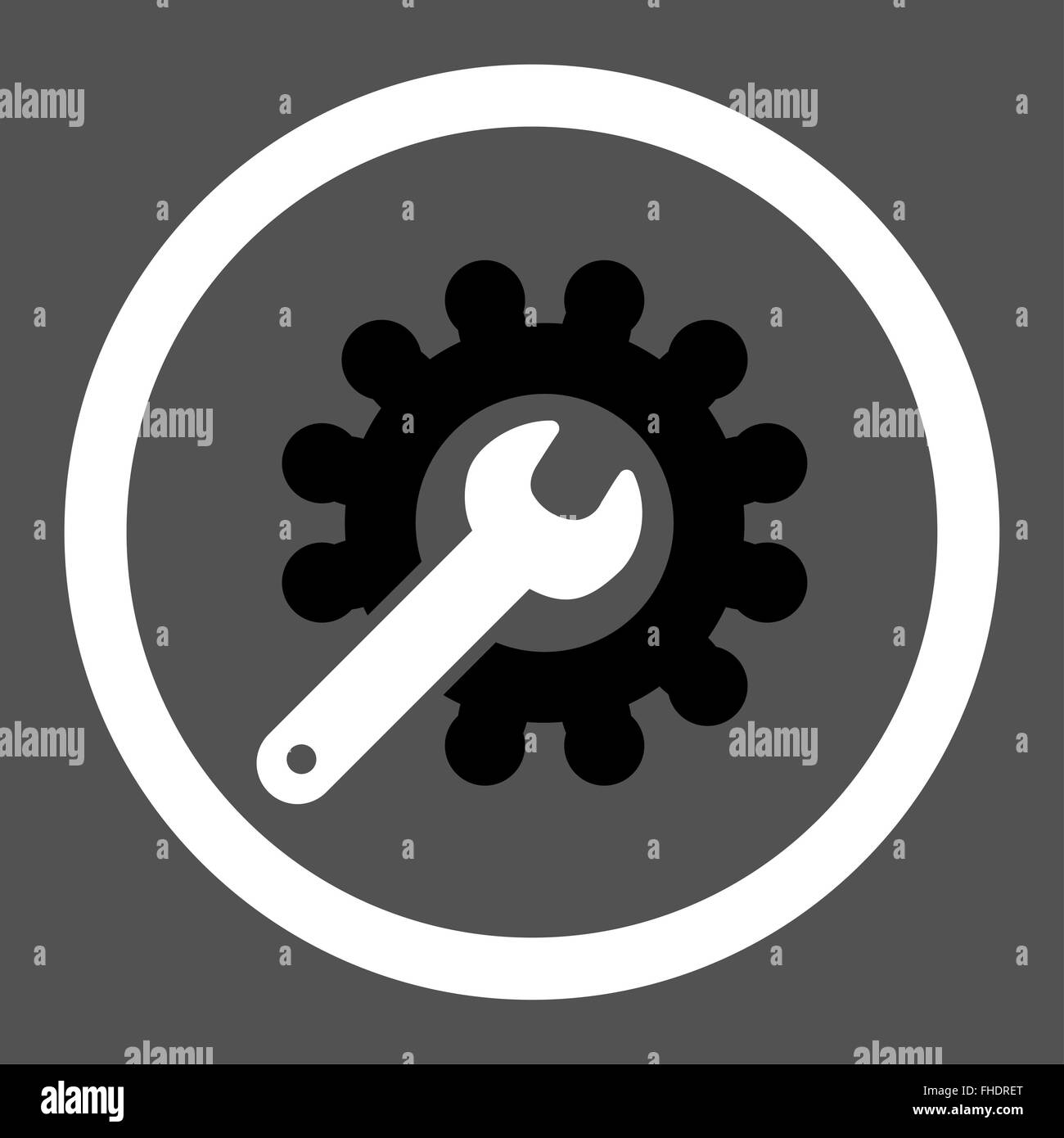 Customization flat black and white colors rounded glyph icon Stock ...