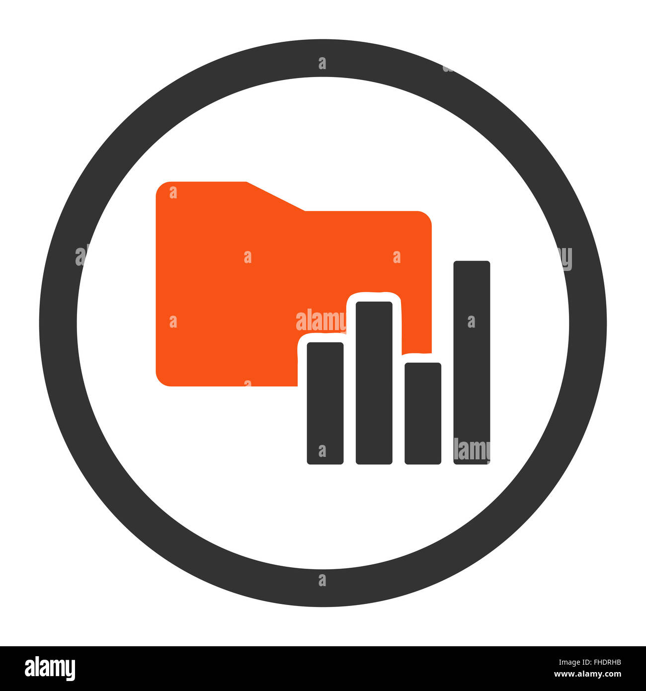 Charts Folder icon Stock Photo - Alamy