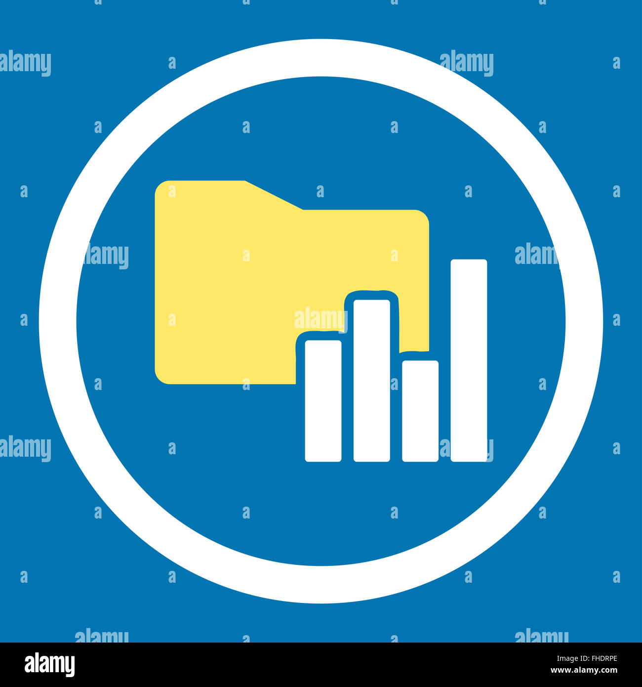 Charts Folder icon Stock Photo - Alamy