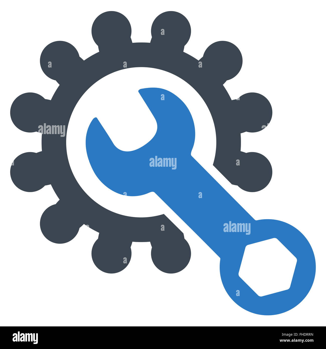 Service Tools Icon Stock Photo - Alamy