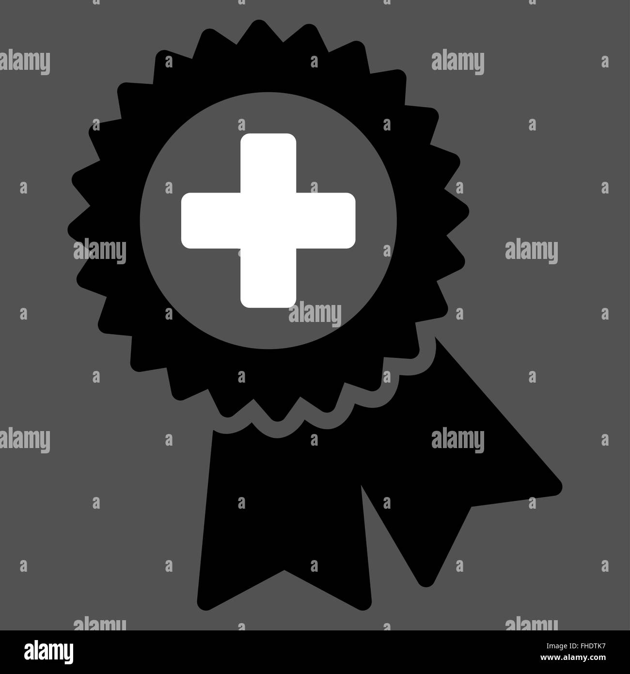 Medical Quality Seal Icon Stock Photo - Alamy