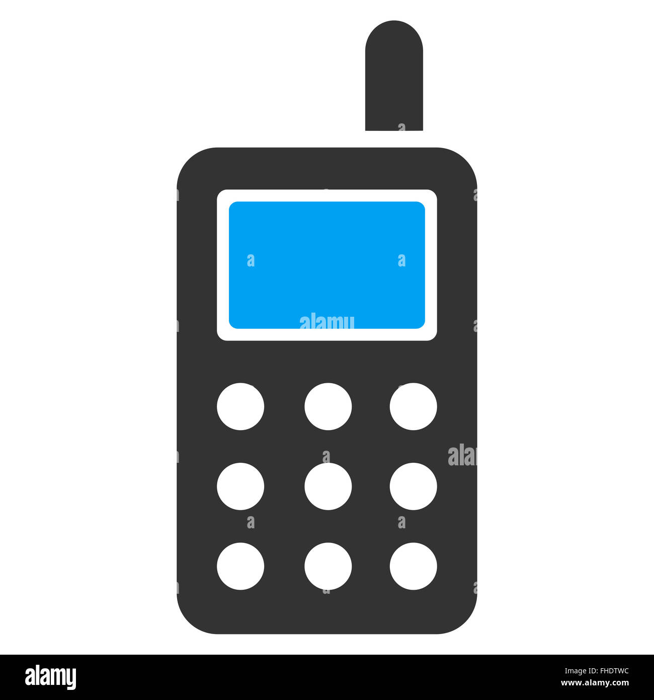 Cell Phone Icon Stock Photo - Alamy
