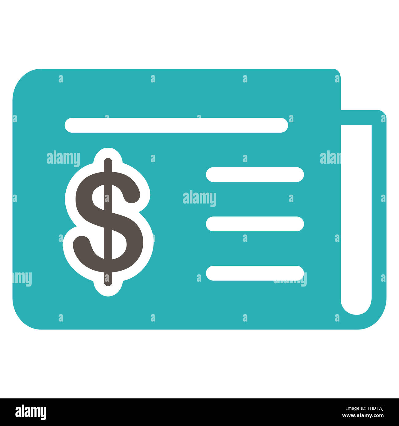 Financial News Icon from Commerce Set Stock Photo - Alamy