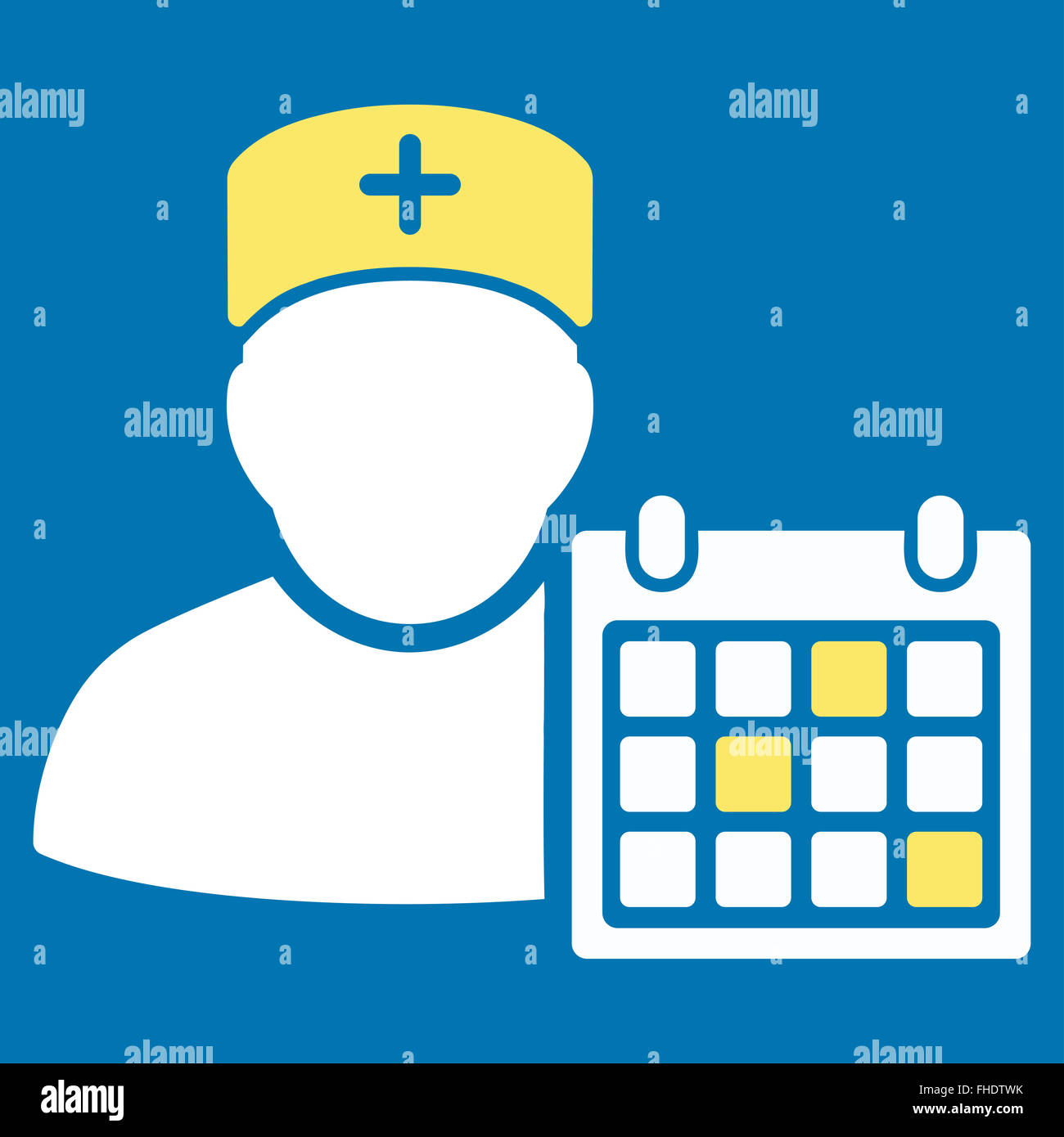 Doctor Appointment Icon Stock Photo - Alamy