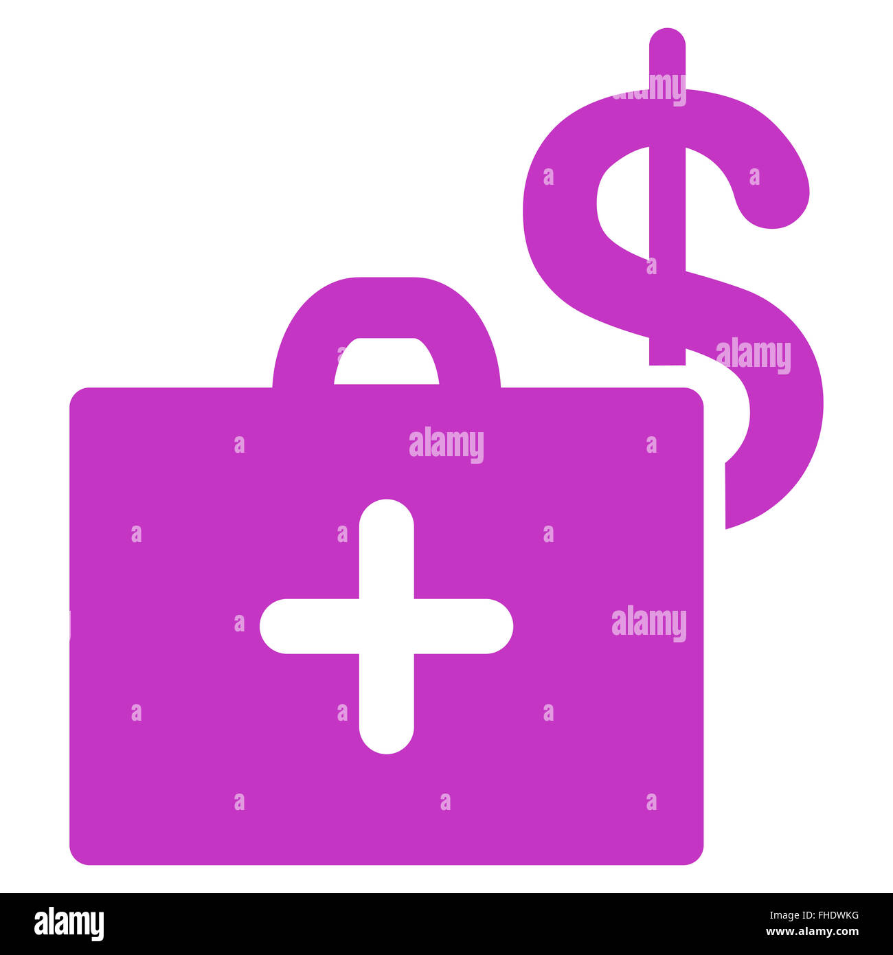 Medical Fund Icon Stock Photo - Alamy