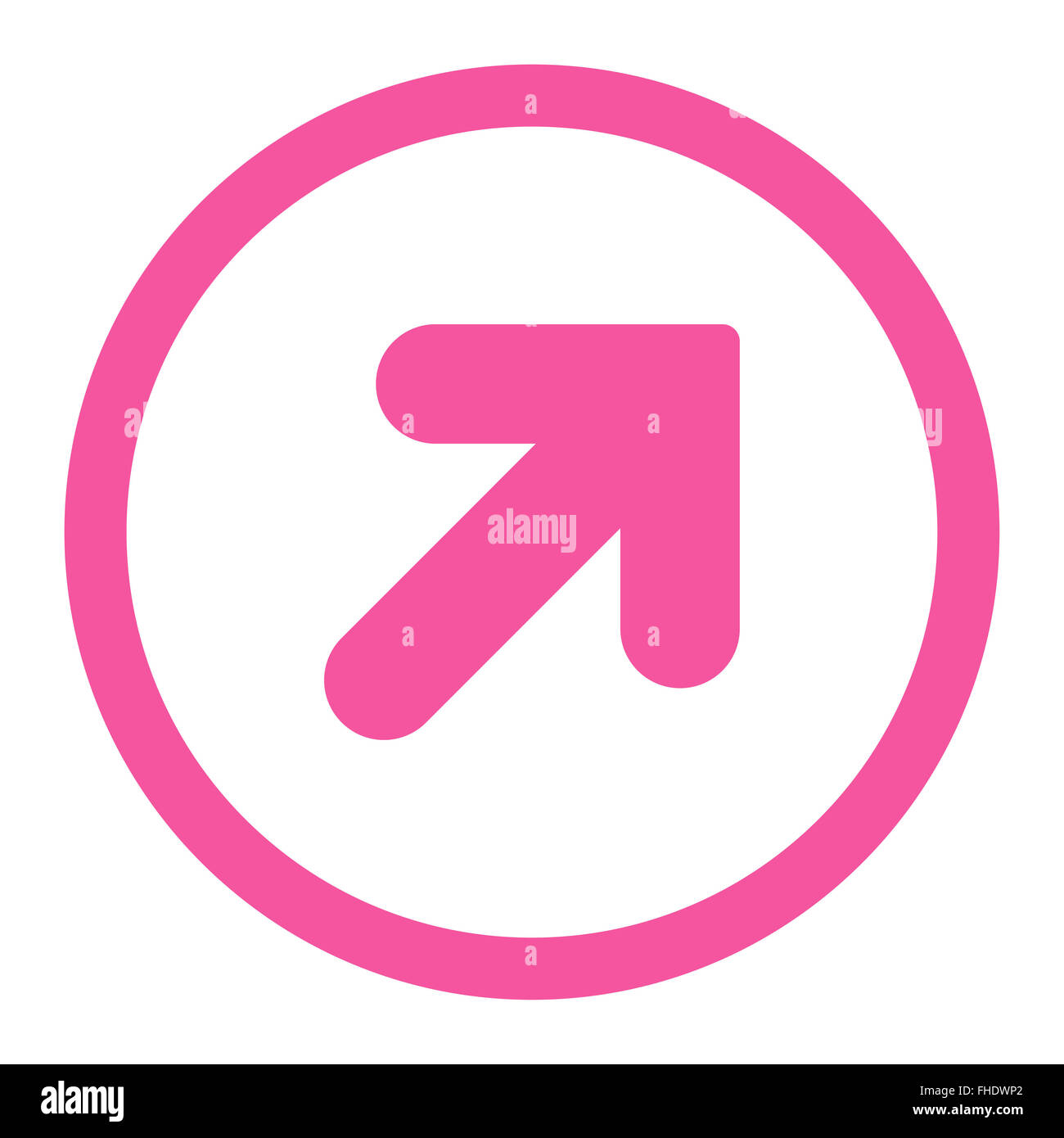 Pink Arrow Pointing Right