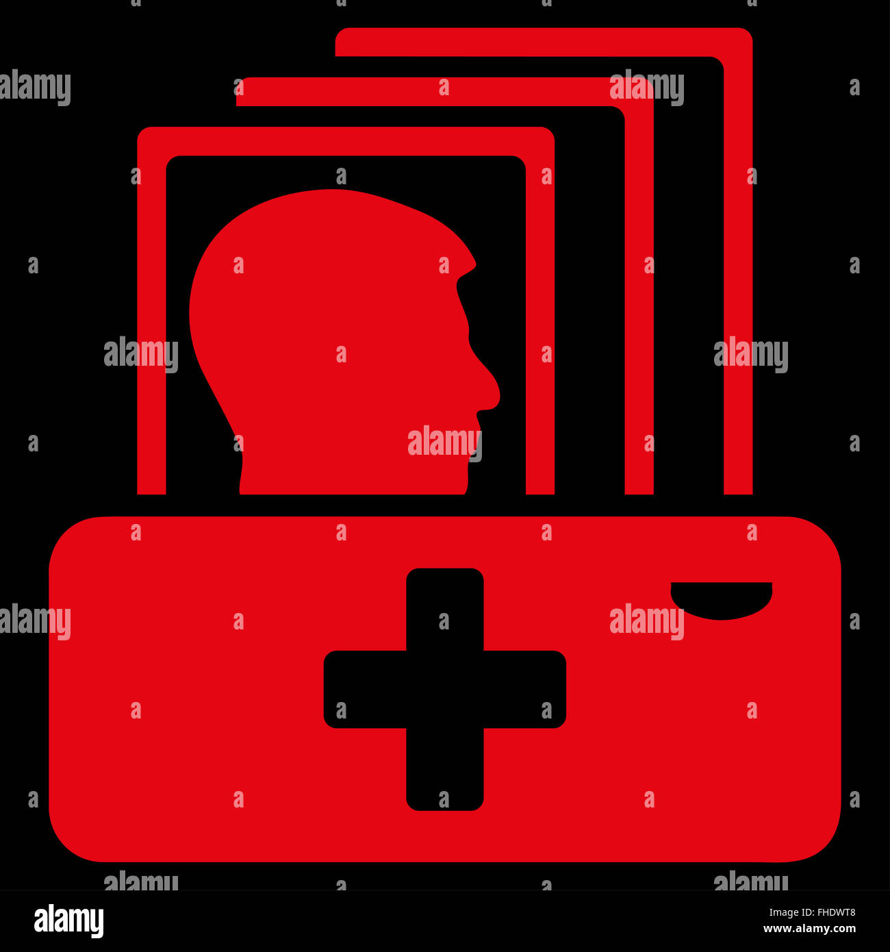 Patient Catalog Icon Stock Photo - Alamy