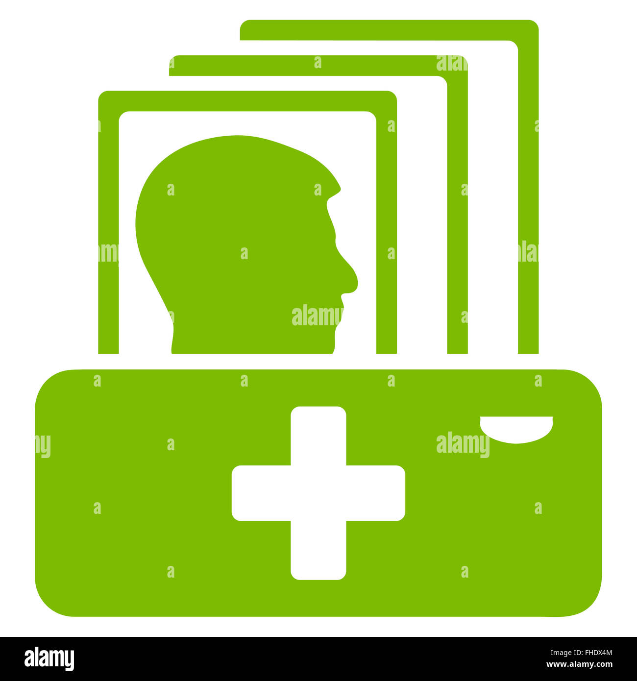 Green card patient icon hi-res stock photography and images - Alamy