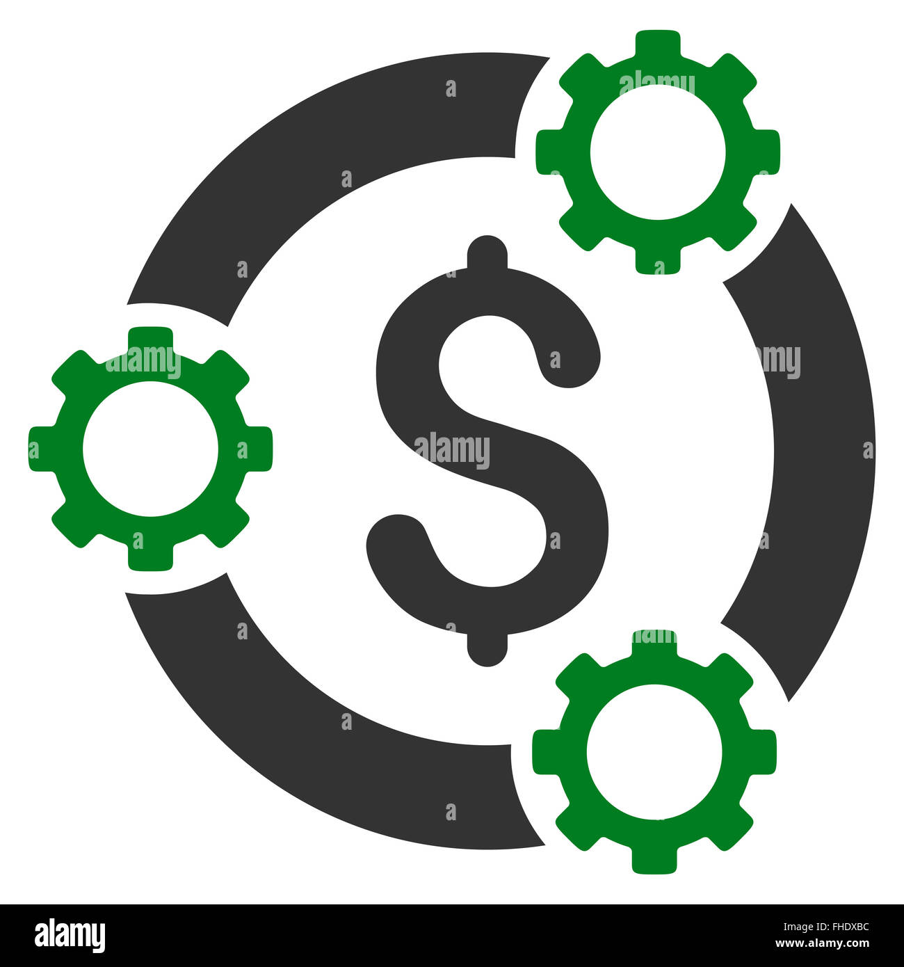 Teamwork Flat Icon Stock Photo - Alamy