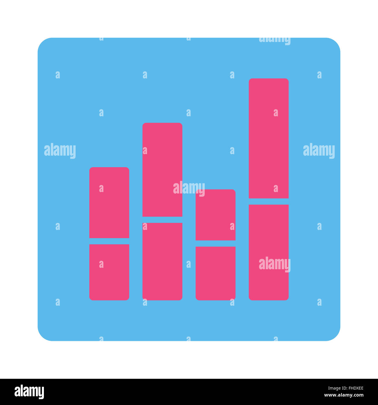 Bar Chart Icon Stock Photo - Alamy
