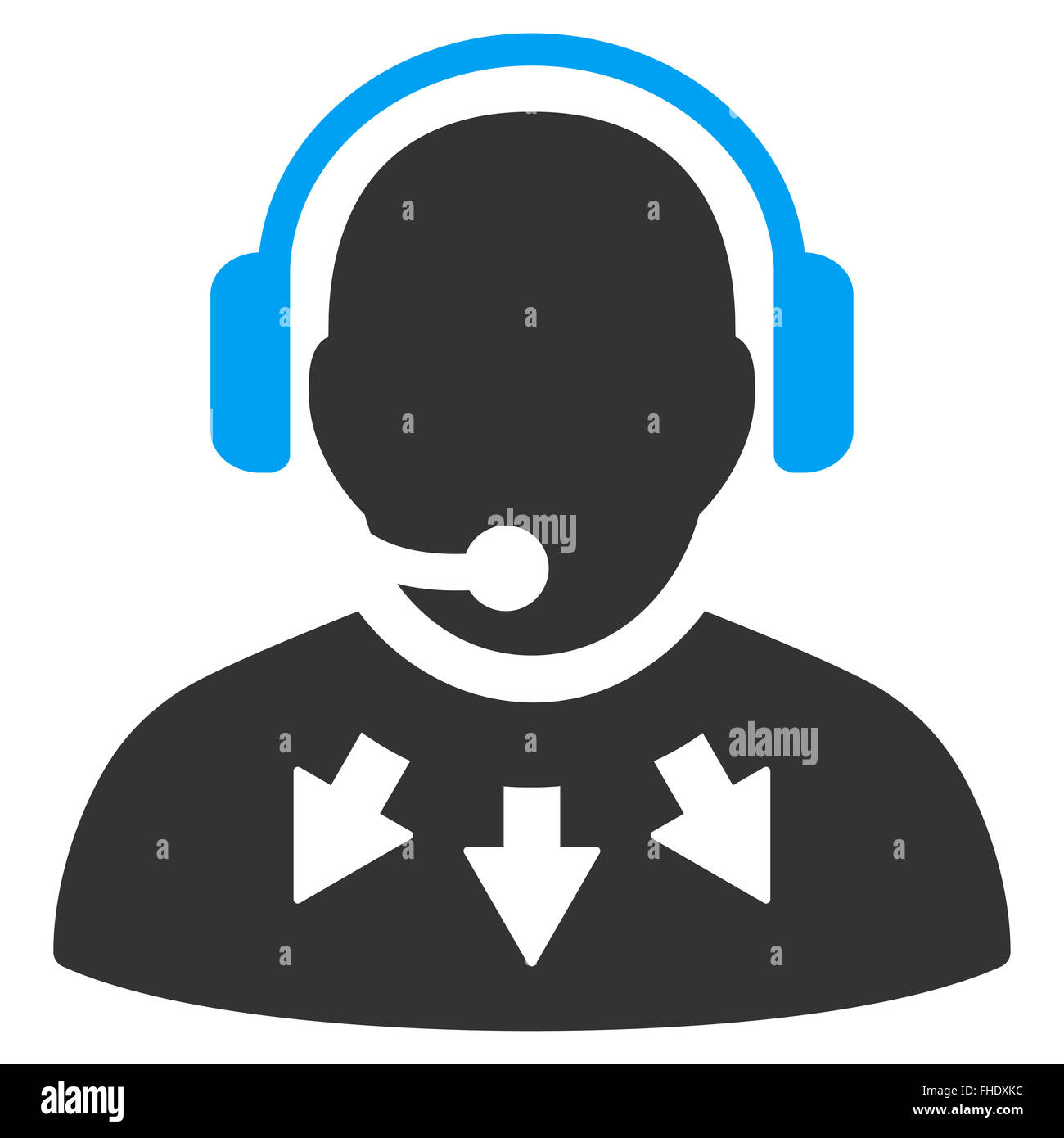 Operator Message Icon Stock Photo - Alamy