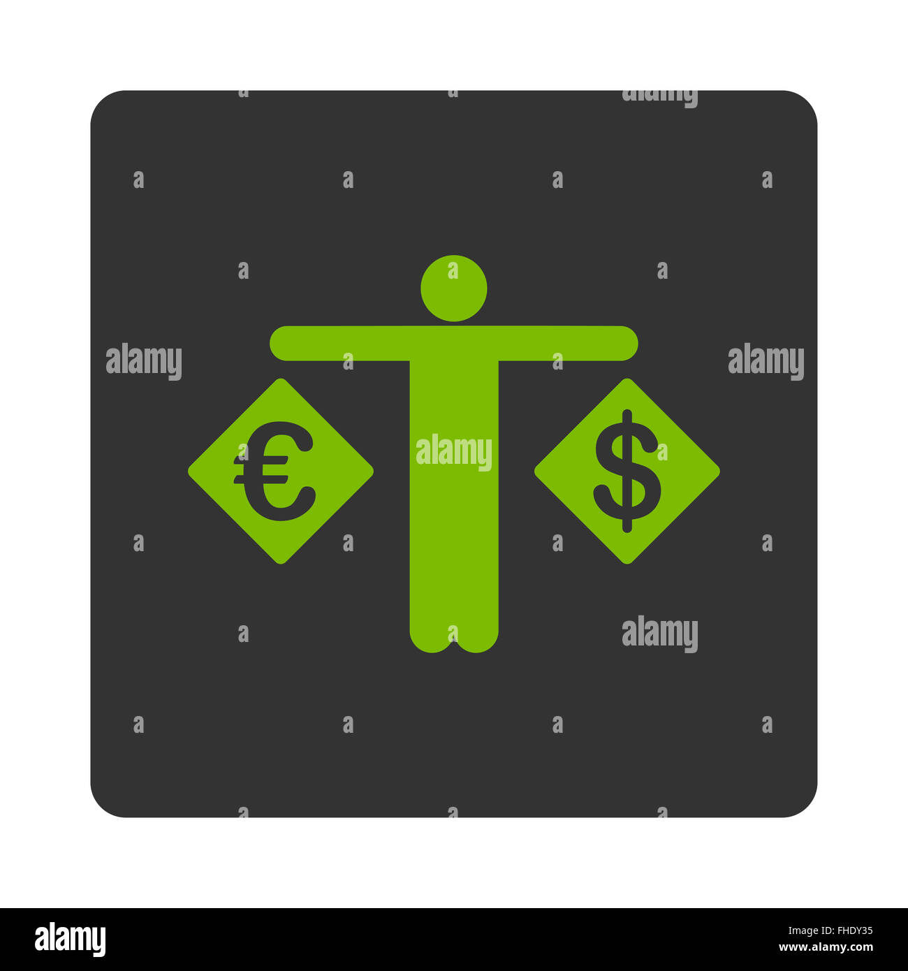 Currency compare icon Stock Photo - Alamy