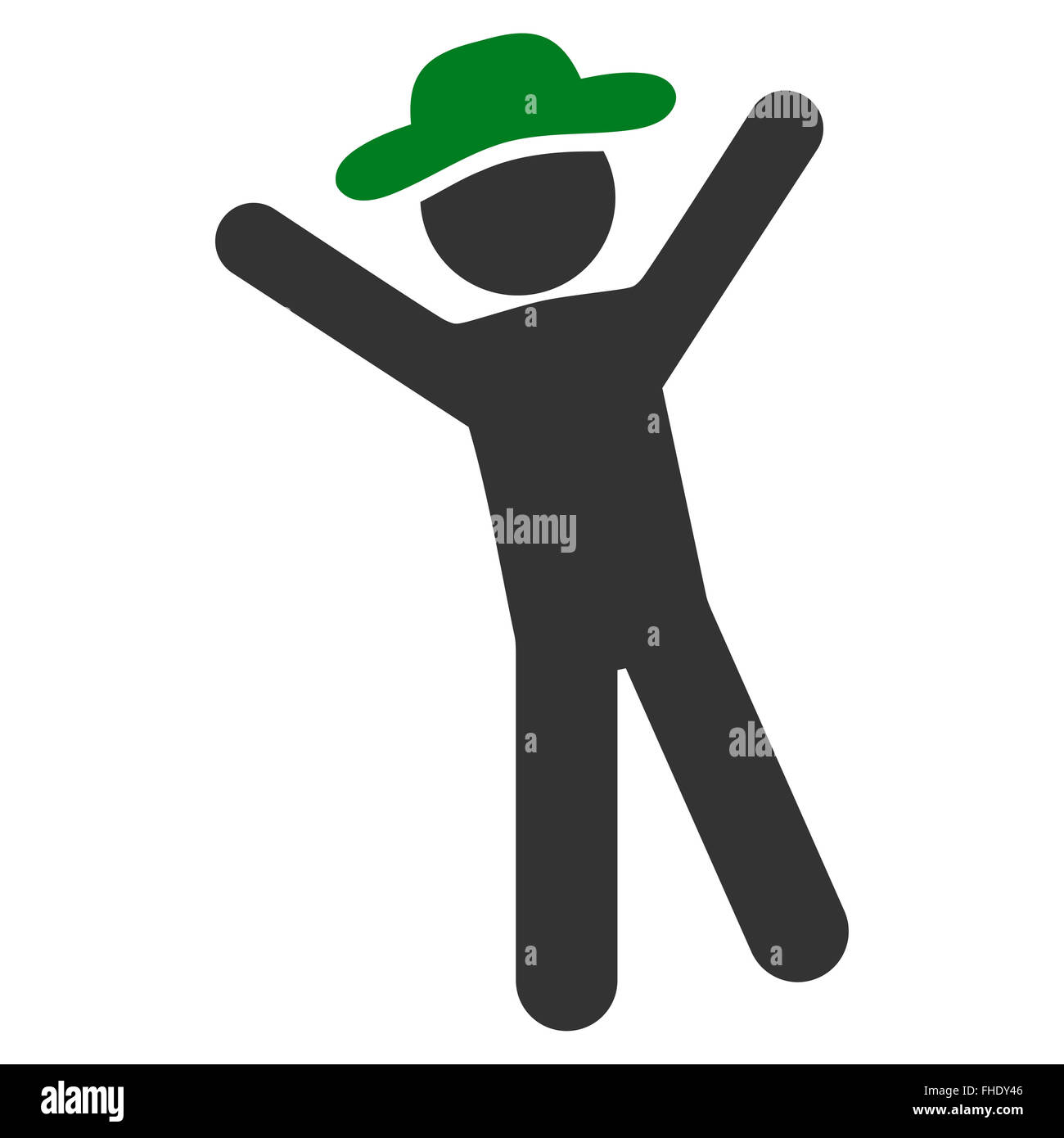 Human Joy Icon Stock Photo - Alamy