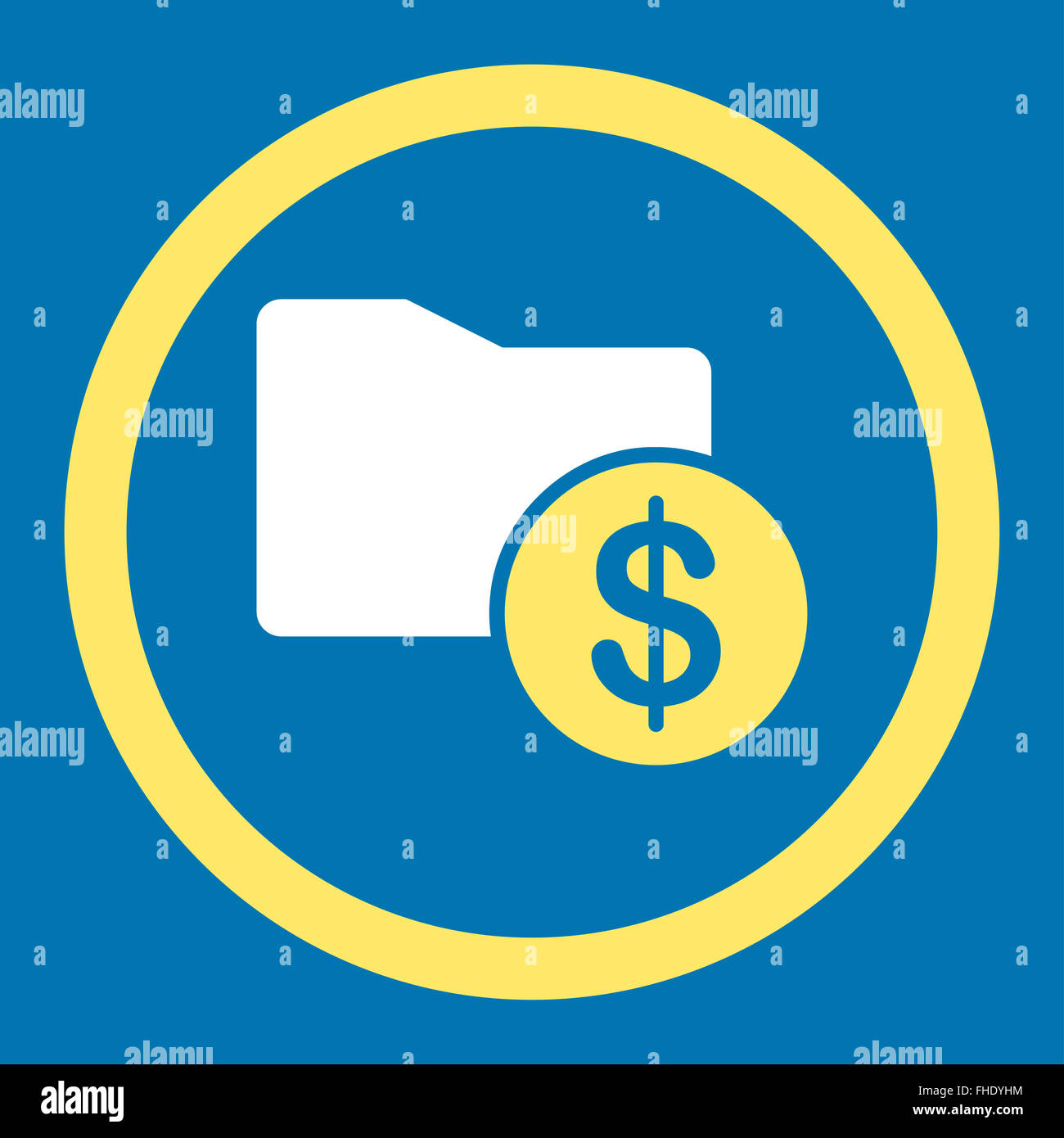 Money Folder icon Stock Photo - Alamy