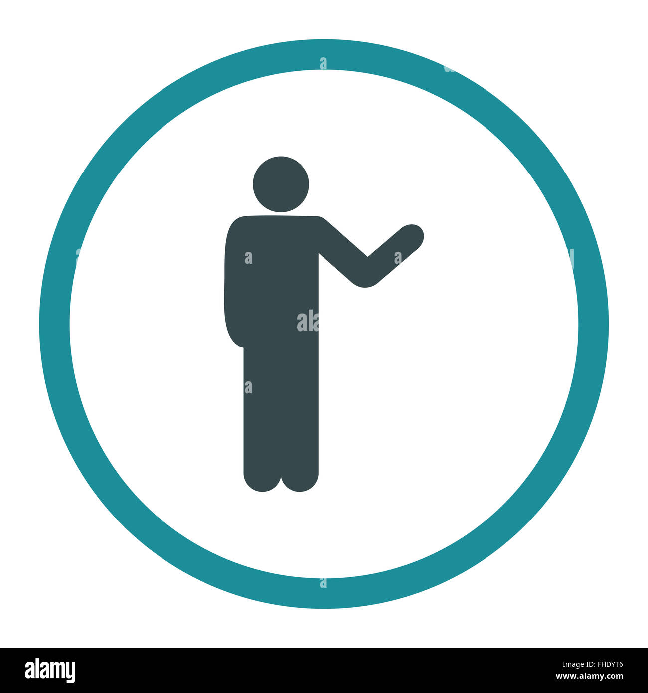 Talking person icon Stock Photo - Alamy