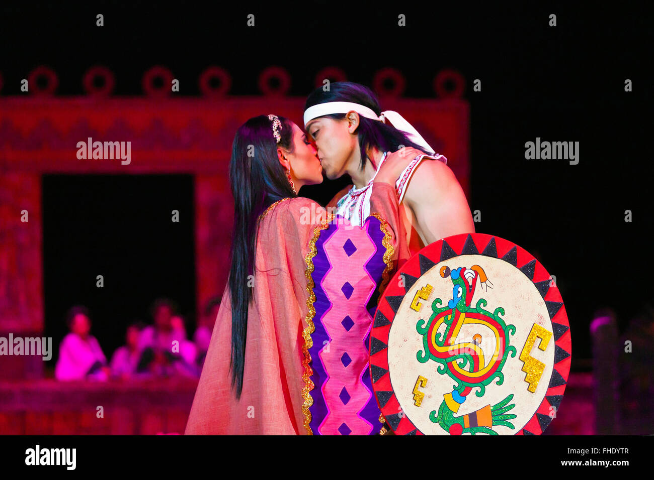 The DANAJI THE LEGEND performance includes dance and theater based on ...