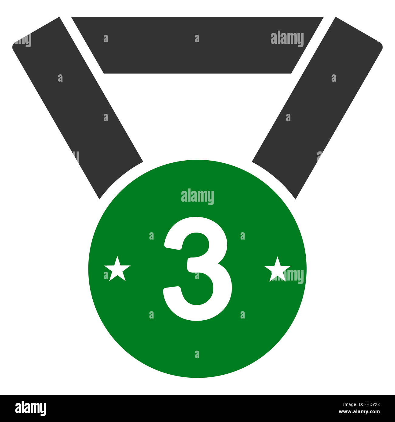 Third medal icon from Competition amp; Success Bicolor Icon Set Stock ...