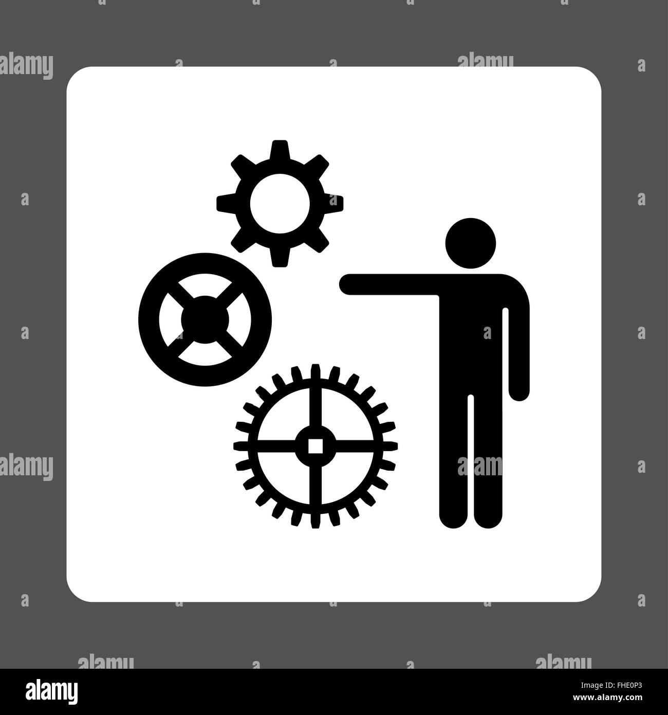 Project Icon from Commerce Buttons OverColor Set Stock Photo - Alamy