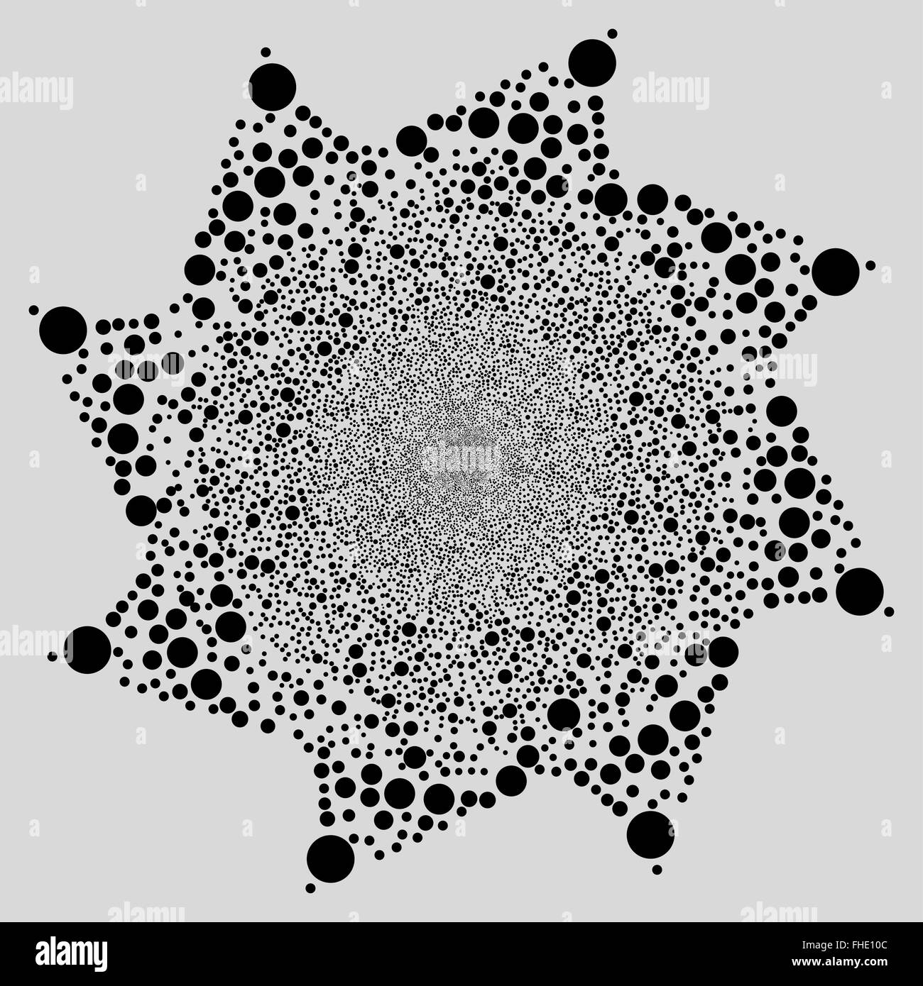 Bubble Fireworks Flower Stock Photo - Alamy