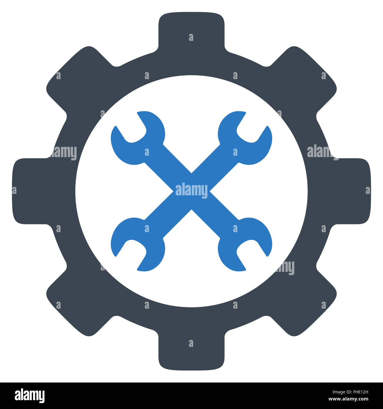 Service Tools Icon Stock Photo - Alamy