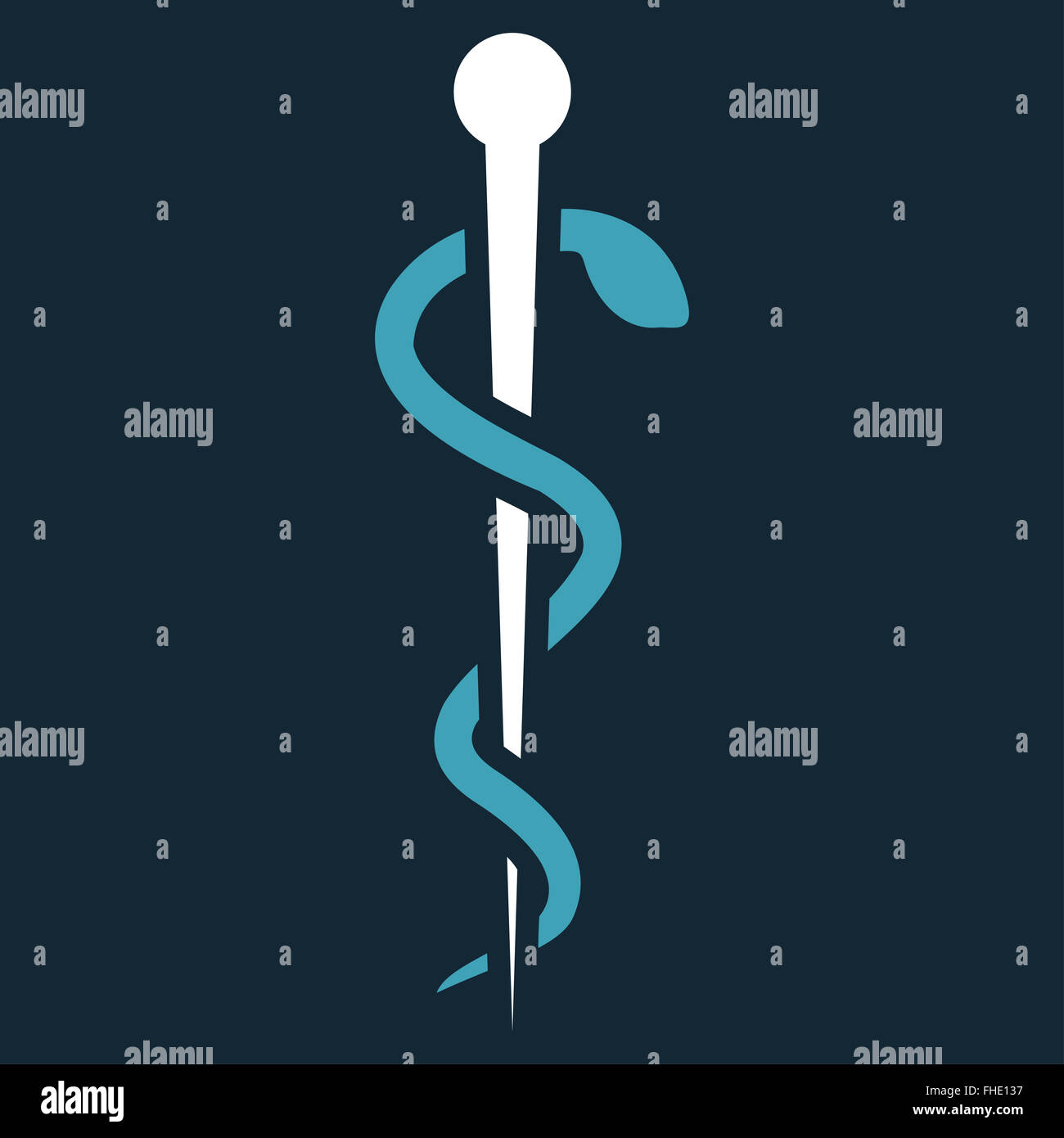 Medical Needle Icon Stock Photo - Alamy