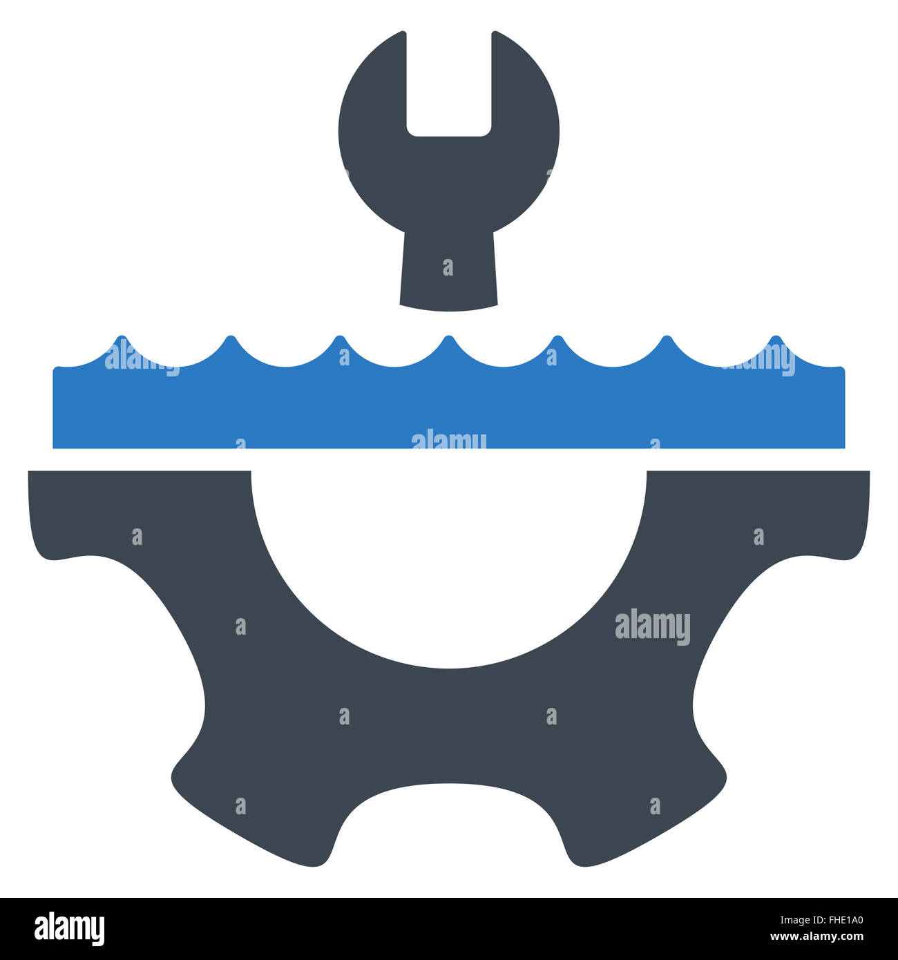 Water Service Icon Stock Photo - Alamy